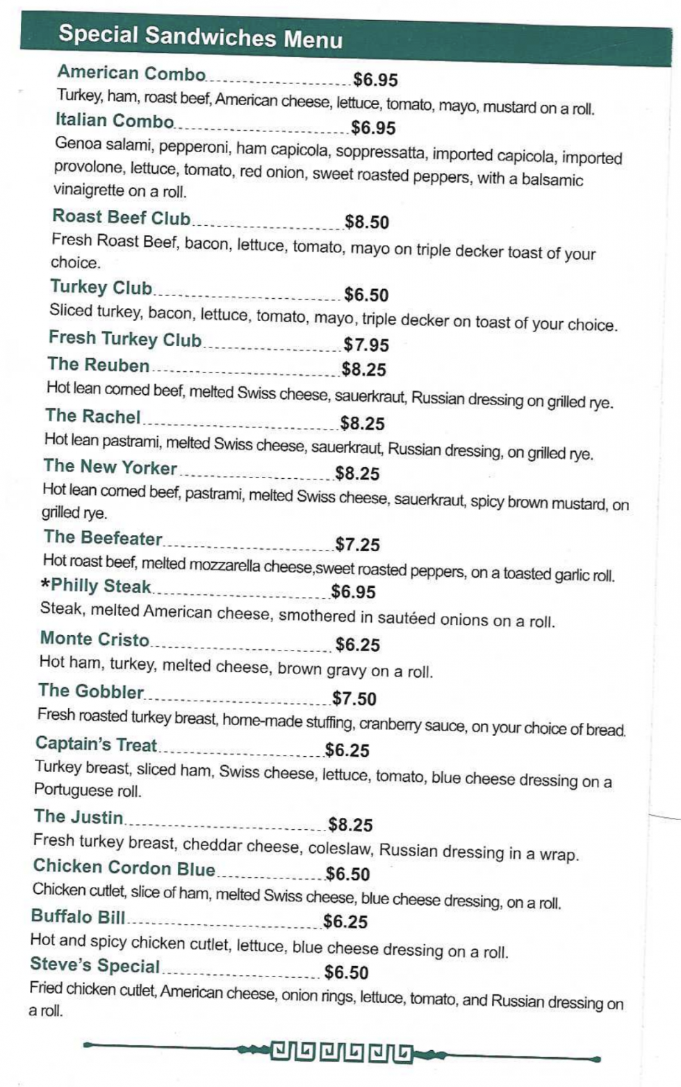 Breakfast/ Lunch Menu – Pickle Barrel