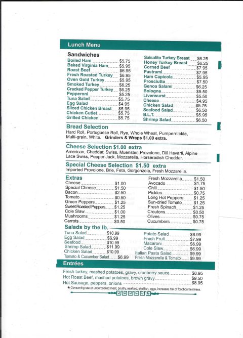 Breakfast/ Lunch Menu – Pickle Barrel